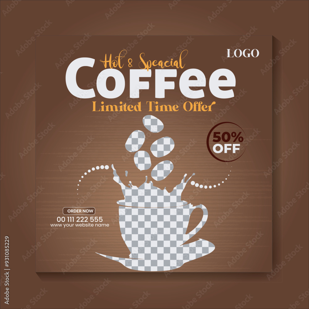 Modern coffee shop for Hot And Special Delicious Coffee Drink menu ...