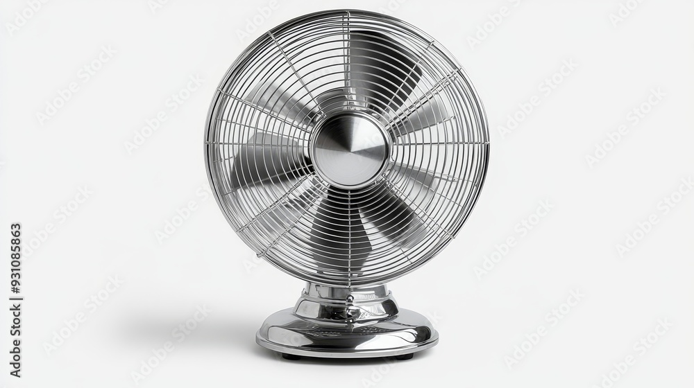 Portrait of a desk fan full view standing front vi 317 fan, electric ...