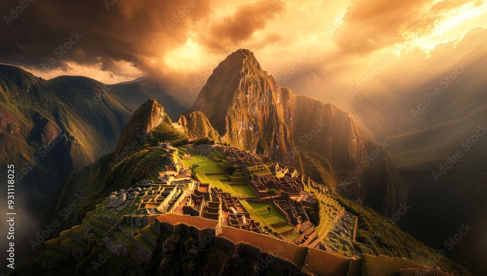 M Kloch photography, a beautiful mountain top with the ancient Inca ...