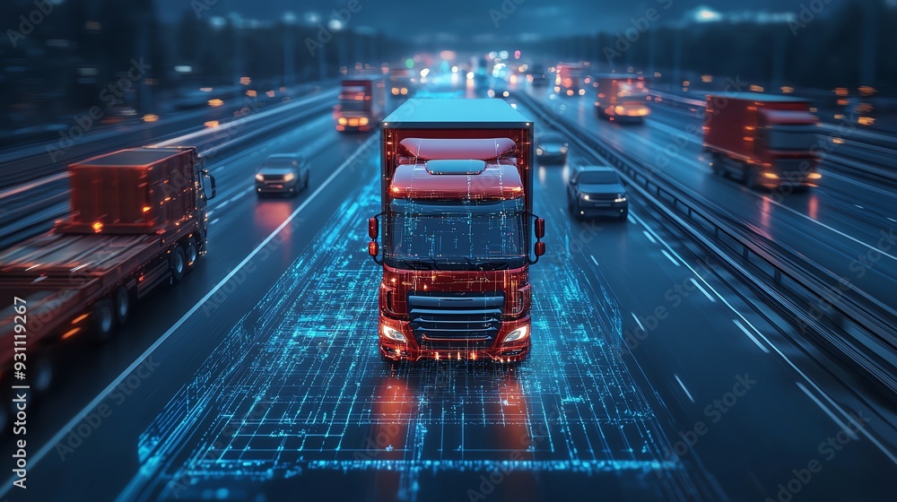Conceptual blueprint of a logistics system designed to streamline the ...