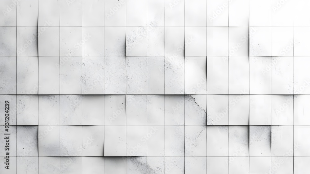 Design a white background with a very thin, barely noticeable grid ...