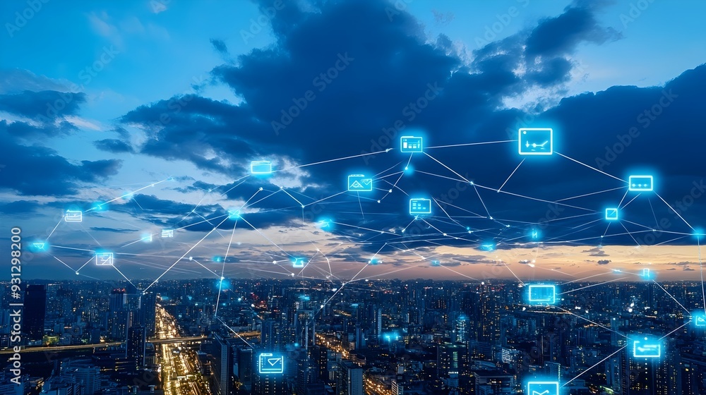 Edge computing devices seamlessly integrated into a smart city ...