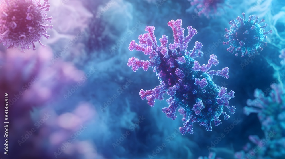 Respiratory Syncytial Virus (RSV) in a Respiratory Tract Setting, hues ...