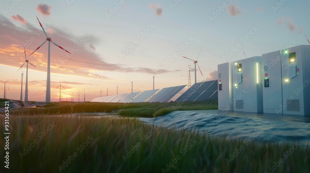Energy storage advancements, such as grid-scale batteries and hydrogen ...