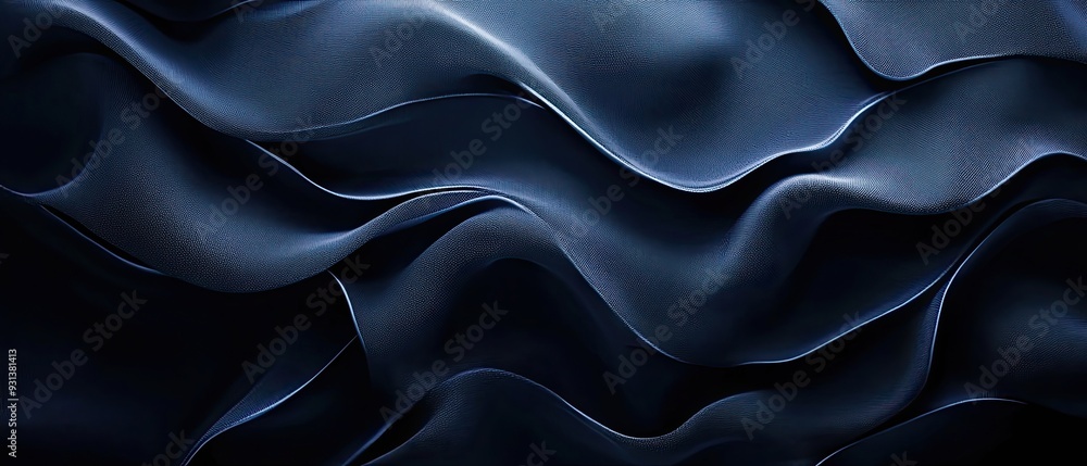 Deep matte navy blue color texture background modern and sleek dark ...