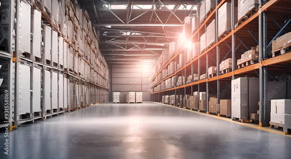 Efficient Cold Storage A Symphony in Supply Chain Logistics Concept ...