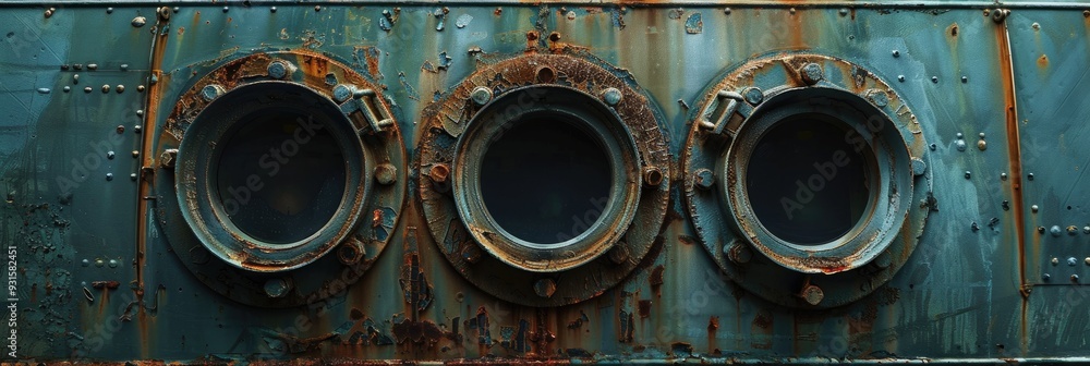 Ventilation vents for cargo tanks on a tanker vessel functioning as ...