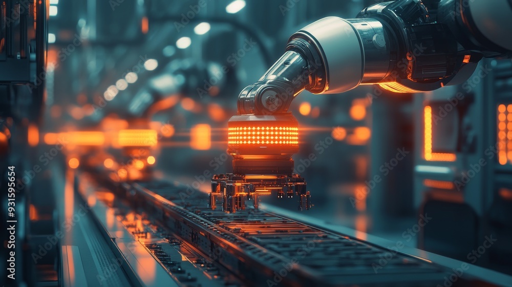 Futuristic Smart Factories with Autonomous Production Lines: A factory ...