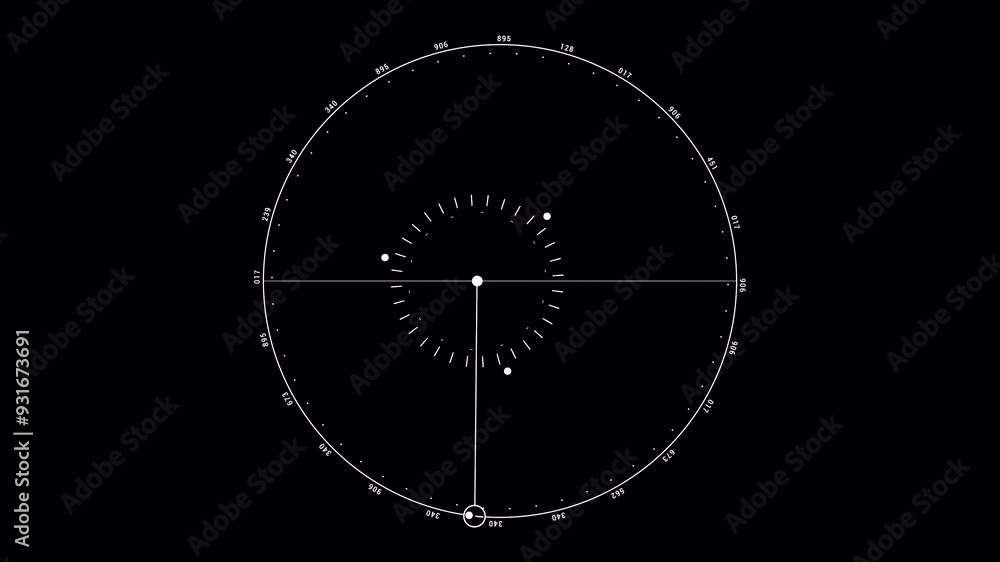 orbit Circle HUD geometry shape PNG Alpha planet orbital rotating ...