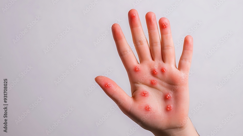 Monkeypox new disease dangerous over the world. Patient with Monkey Pox ...