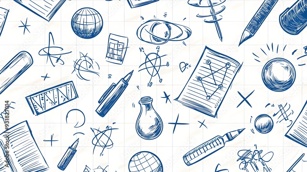 Scientific Equipment and Research Tools in an Educational Setting Stock ...