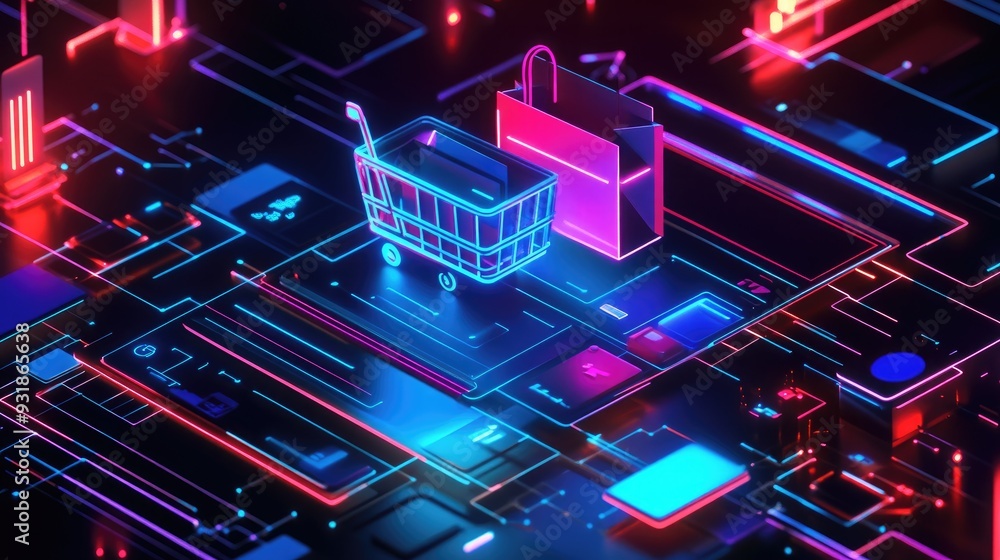 Infographic showing steps for growing e-commerce profits, with ...