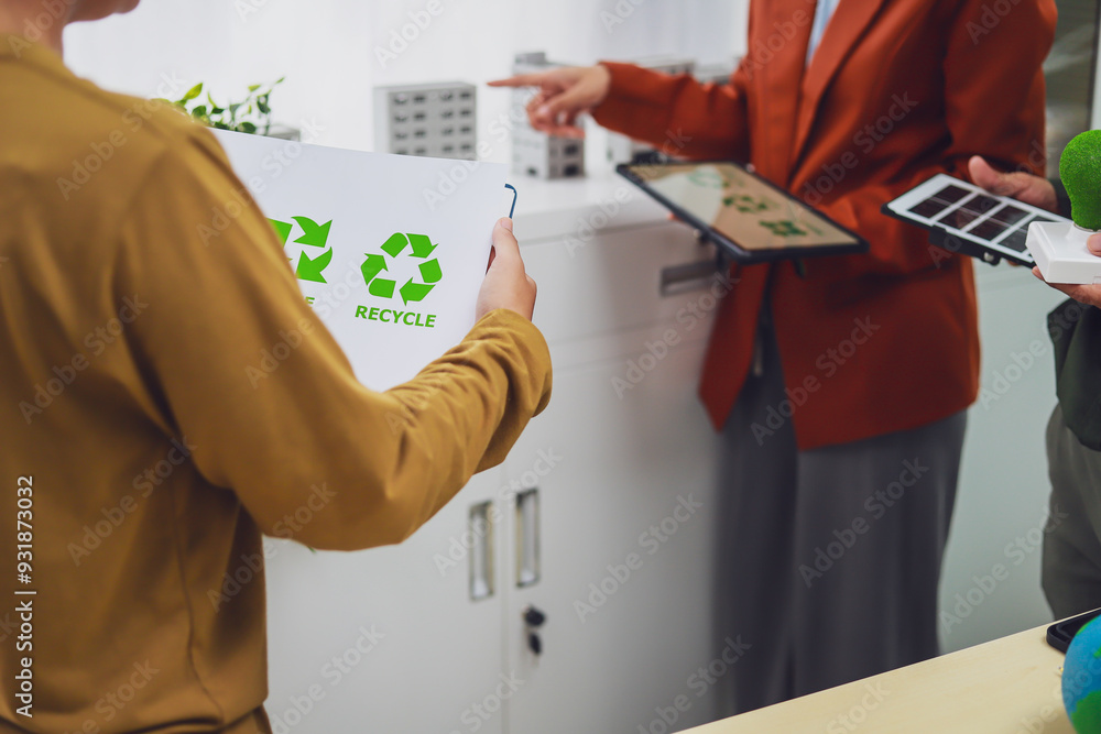 Poster Solar cells, recycling, renewable energy, reduce greenhouse ...