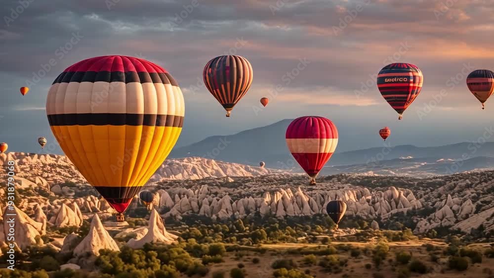 cappadocia, Antalya Pamukkale Tour of Hot Air Balloon Flight ...