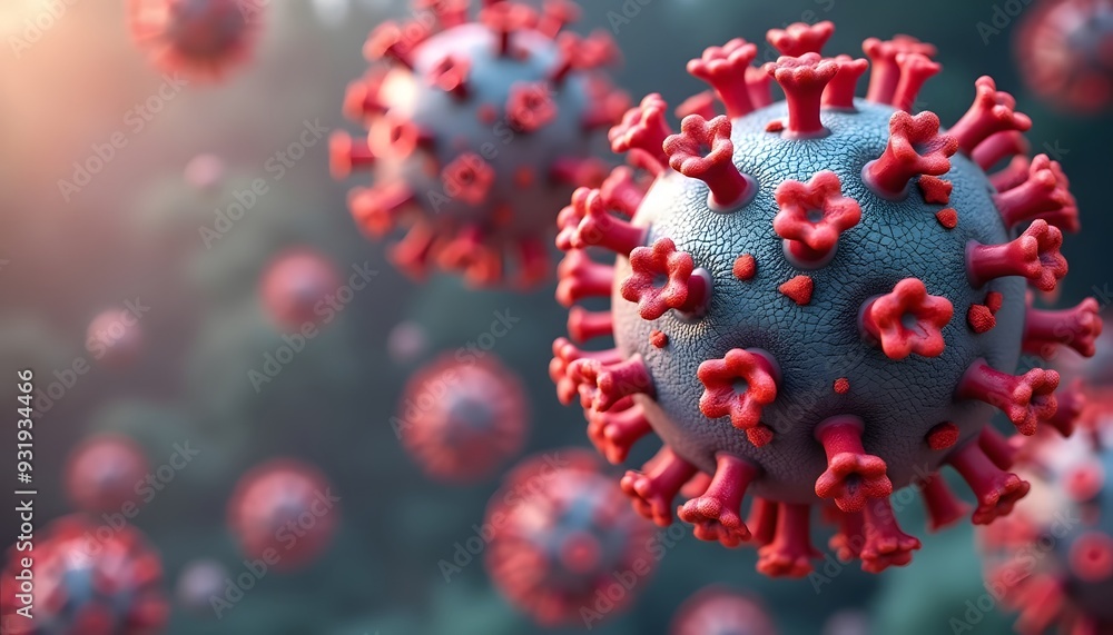 Monkeypox Virus or mpox viral pathogen infecting humans as an ...