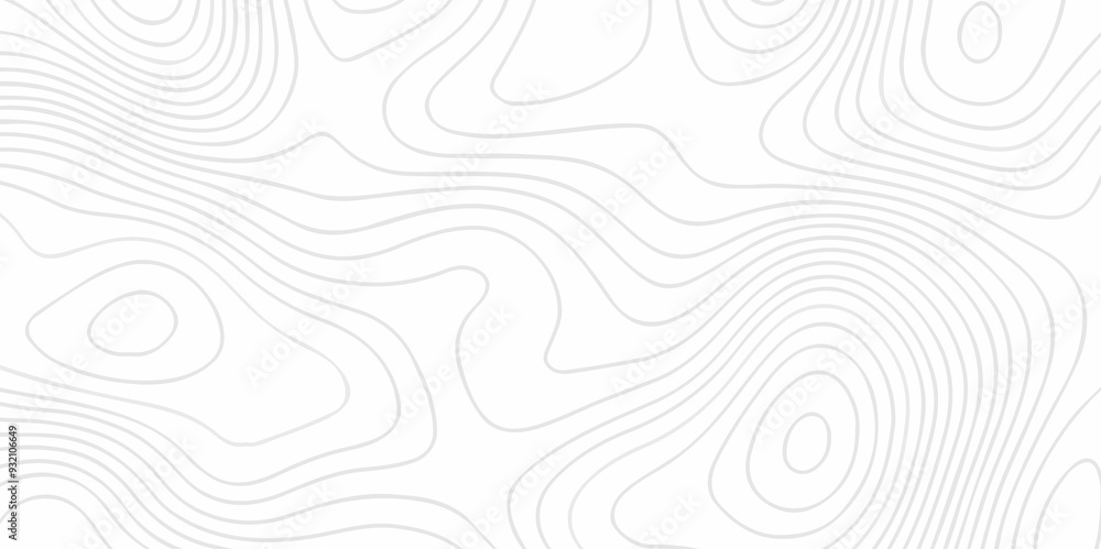 Abstract topographic map patterns, topography line map. The black on ...