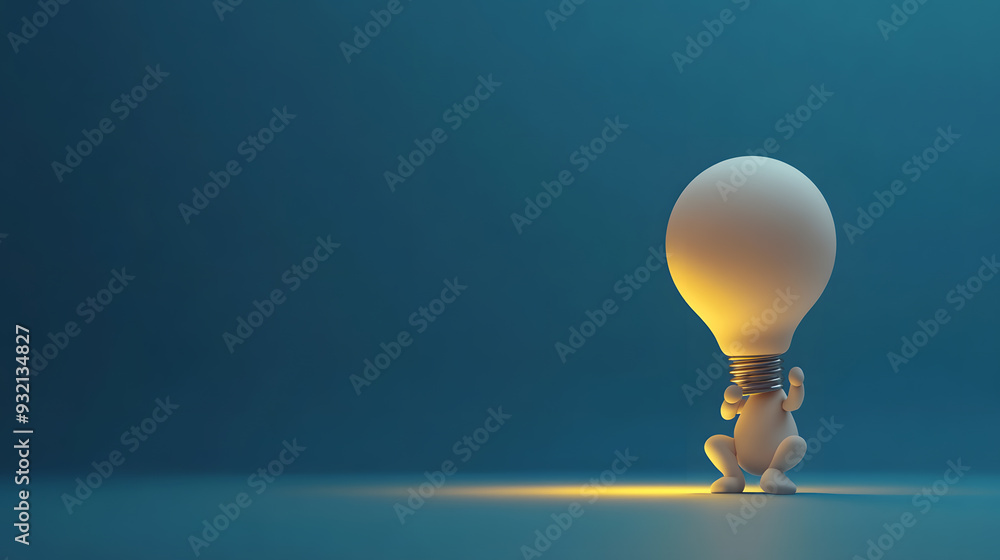 Business Innovation: 3D Cartoons Highlighting Cutting-Edge Ideas.3D ...