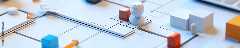 Project Management Visualizing Workflow With 3d Business Cartoons Effective Project Management