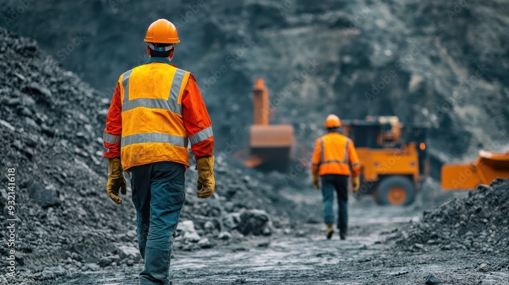 Mine safety environment demonstrating rigorous adherence to safety ...