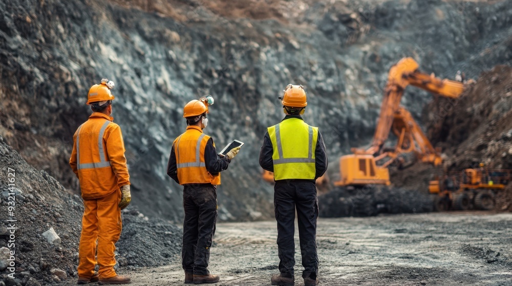 Foto de Mine safety environment demonstrating rigorous adherence to ...