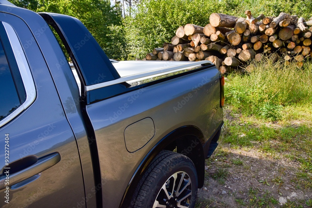 Ford Ranger V6 Platinum. Top-equipped pick-up with a powerful six ...