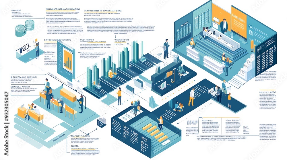 Sleek infographic illustrating the stages of talent acquisition and ...