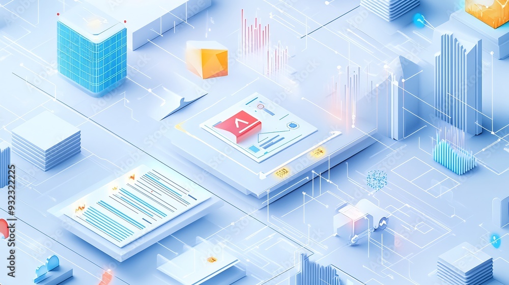 Modern representation of risk management in business showcasing risk ...