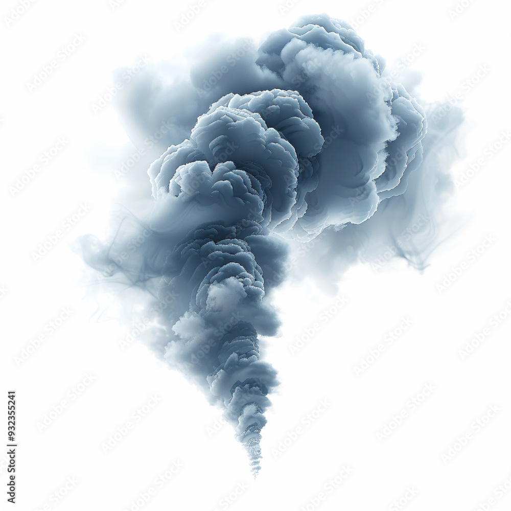 smoke cloud steam fog mist vapor dark dramatic eerie sky weather ...