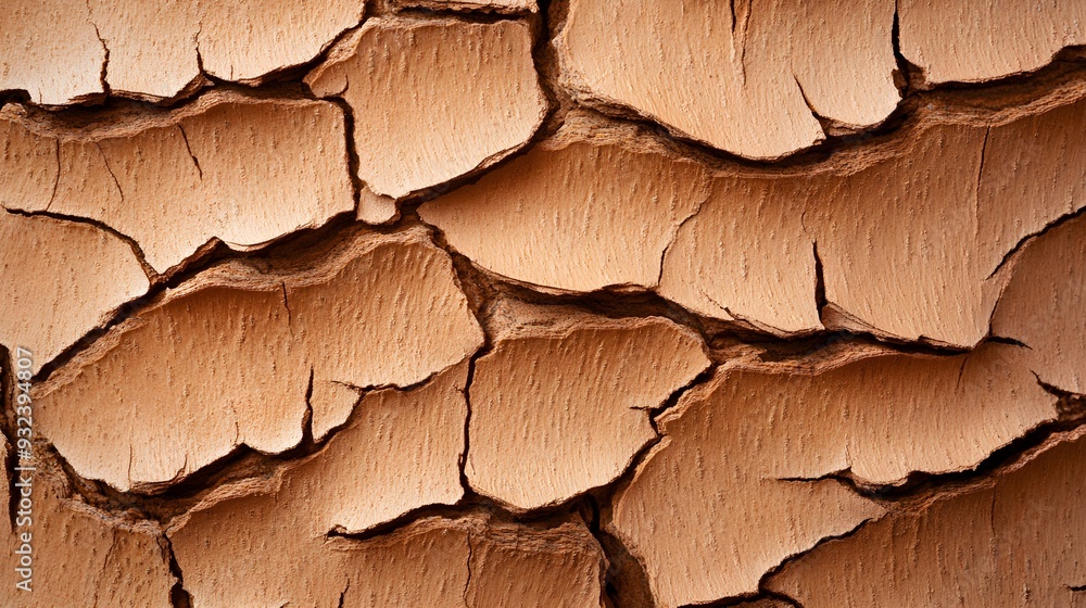 High-resolution close-up of cherry tree bark, highlighting fine ...