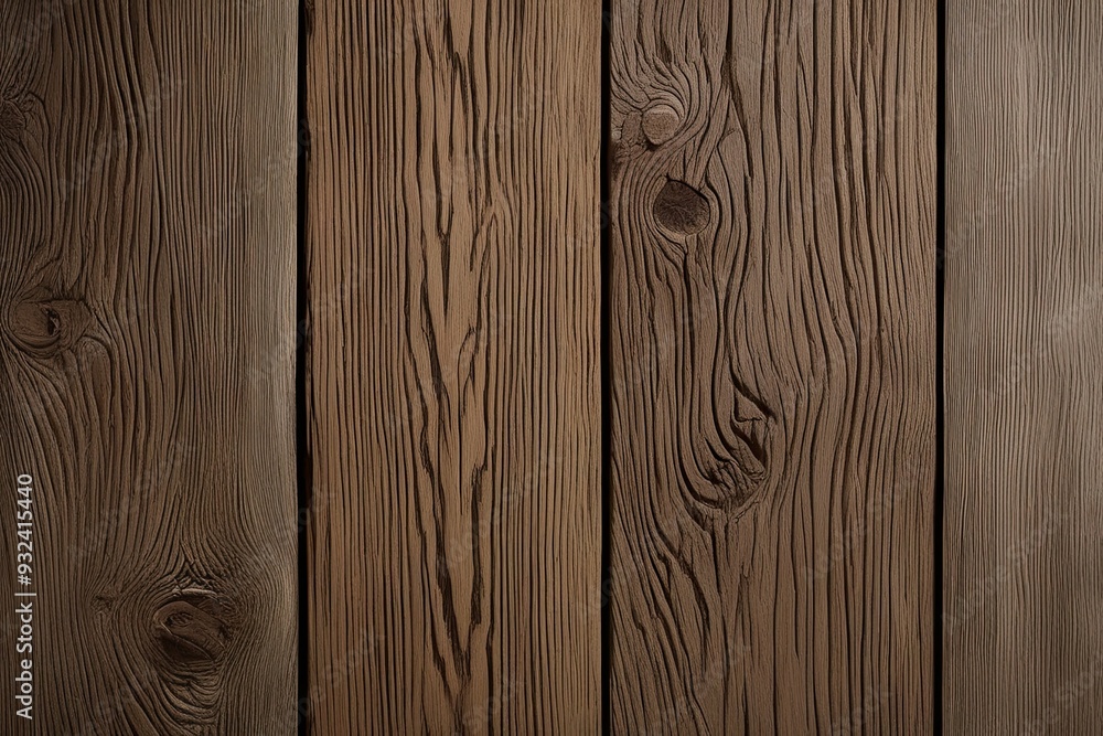 Detailed Aged Oak Wood Texture with Unique Historical Grain Pattern ...