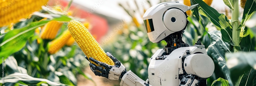 automated corn factory with robotics and artificial intelligence in ...
