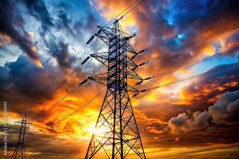 wires, electric grid, electrical equipment, electricity distribution ...