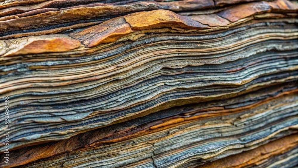 rough, field, metamorphic rock, rock formation, depth, layers, ancient ...