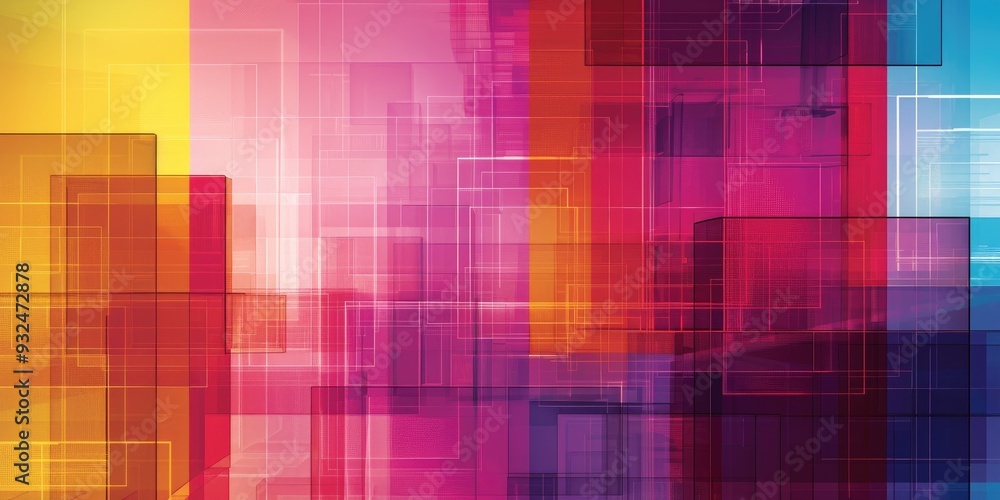 Create a modern graphic utilizing the color scheme 2563eb and ffffff to ...