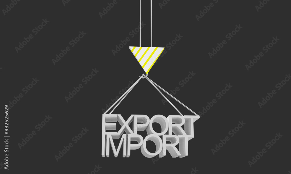 import export crane forklift logistic cargo industry shipping container ...