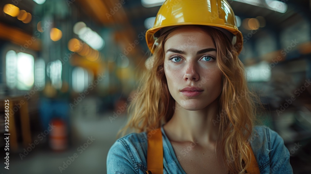 supervisor manager scolding employee in modern industry factory worker ...