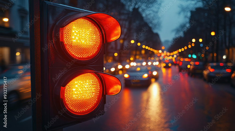 A smart traffic light system dynamically adjusting to the flow of ...