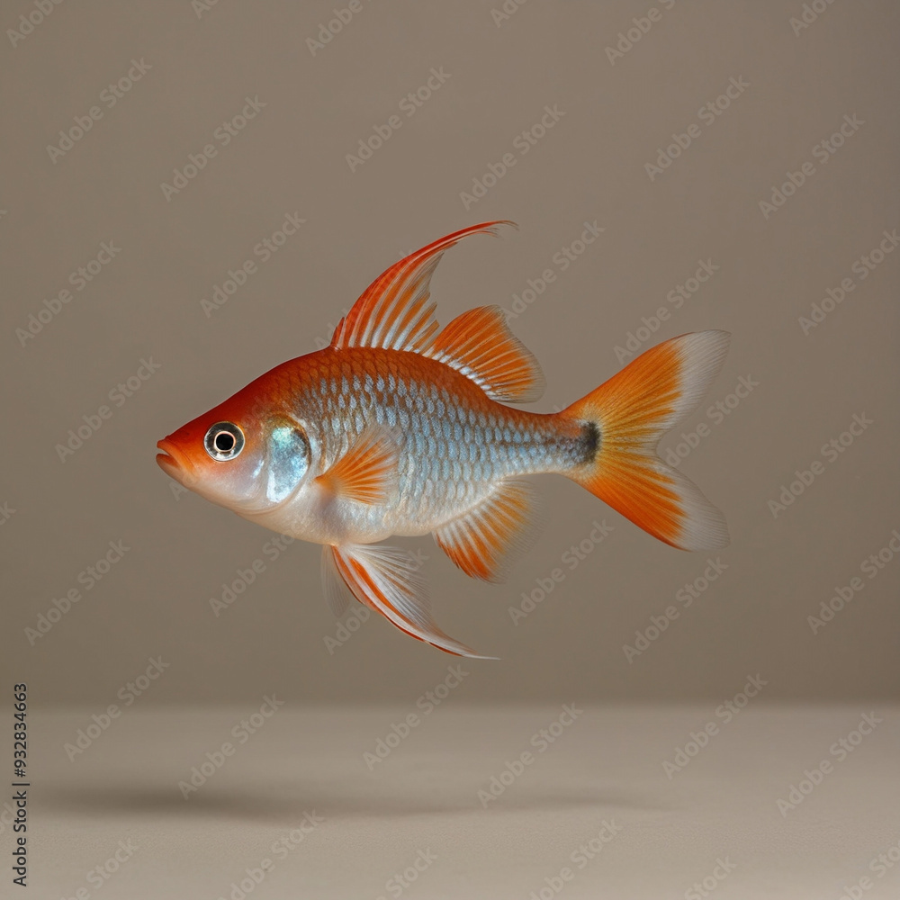 PNG ULTRA HD 8K A solitary Gourami fish, displaying its vibrant colors ...