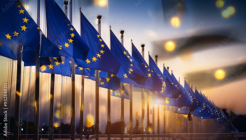 stained window, european union flag, flags of the world, flags of the ...