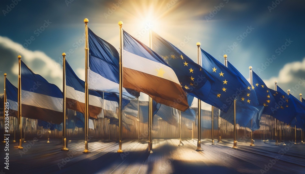 stained window, european union flag, flags of the world, flags of the ...