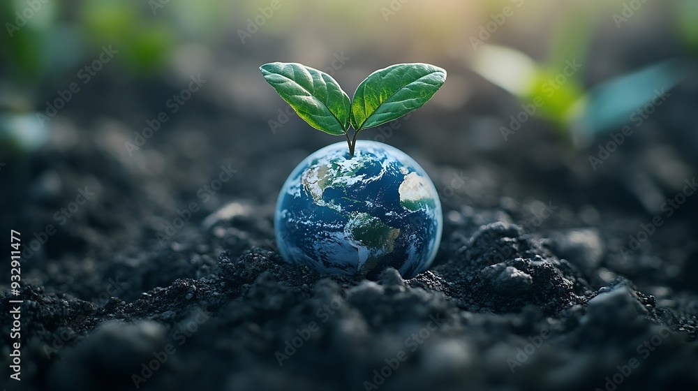 Reduce CO2 emission 2024 conceptSustainable development and green ...