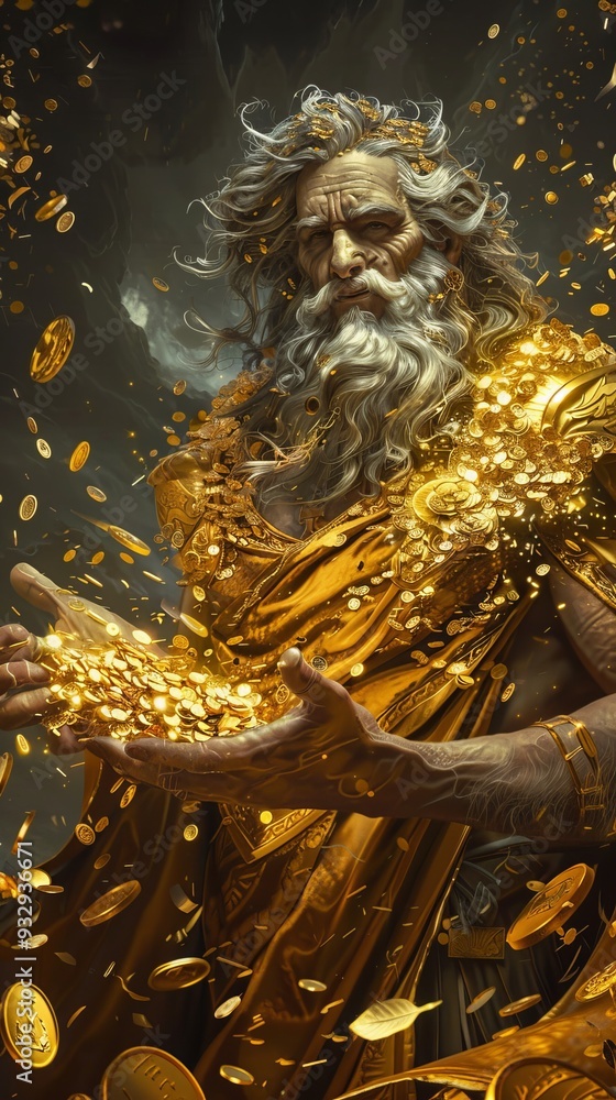 King Midas and the Golden Touch: A Greek Mythology Legend. The Tale of ...