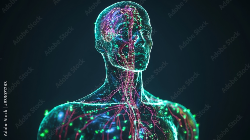 Advanced visualization of the human lymphatic system with AI-powered ...