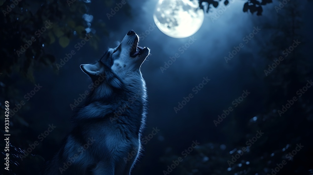 Siberian Husky Werewolf Transformation A Siberian Husky with a werewolf ...