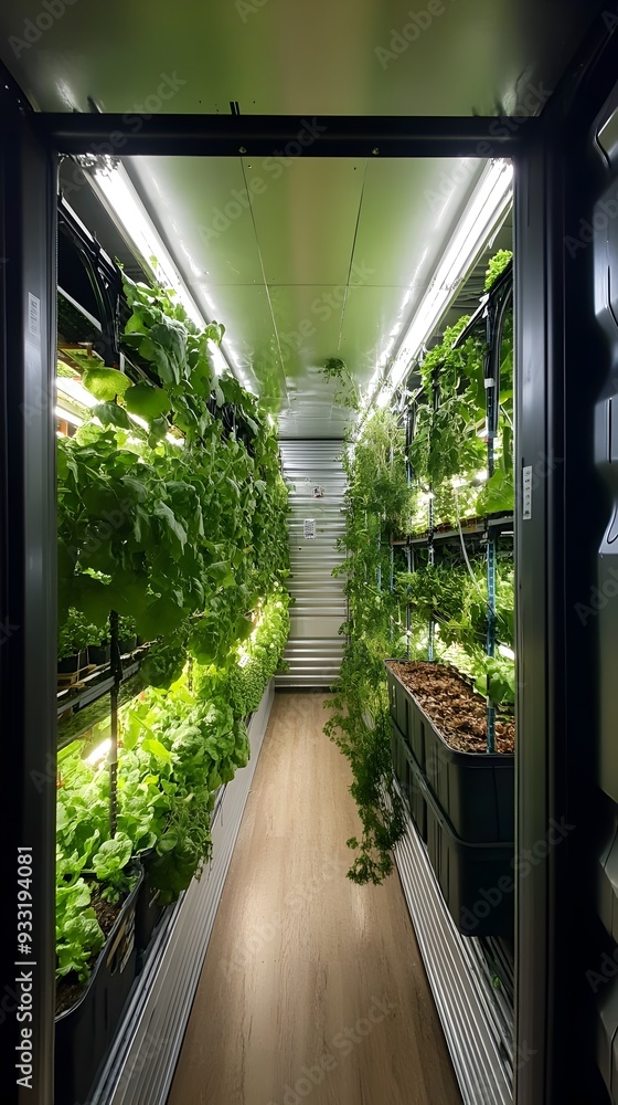 Vertical Farming in a Converted Shipping Container An innovative and ...