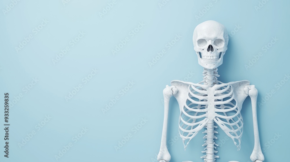 Detailed Artistic Illustration of Appendicular Skeleton Limb Bones for ...