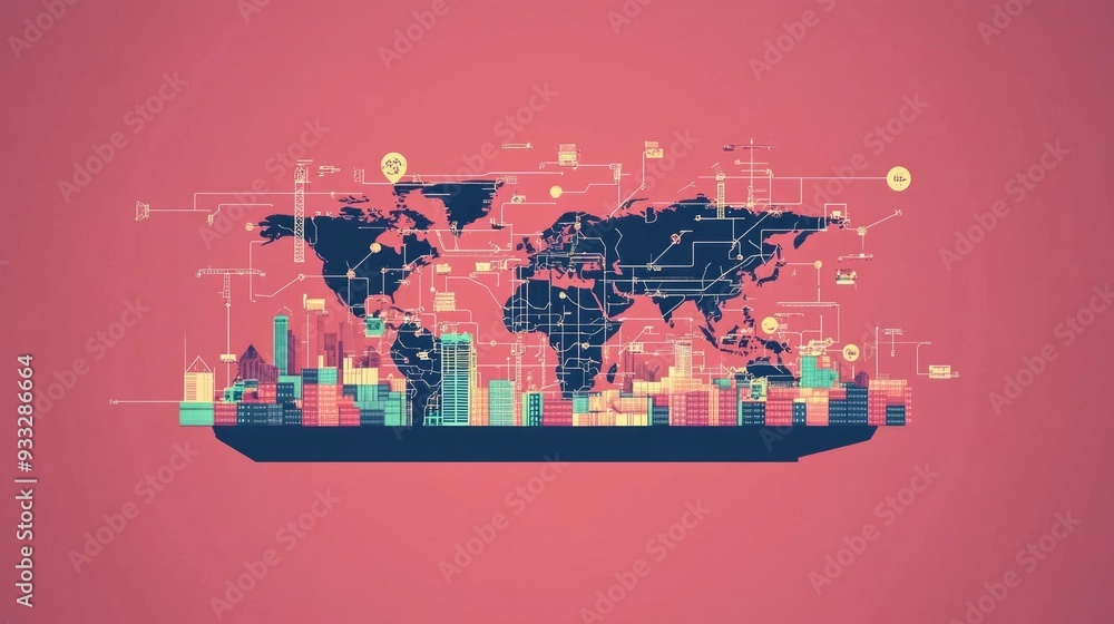 Streamlined Logistics Network Powering Global Commerce and Supply Chain ...