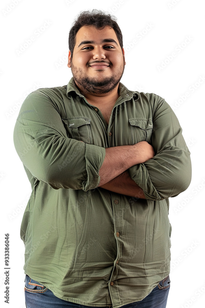 Full size body length bright happy vivid fancy young Middle Eastern ...