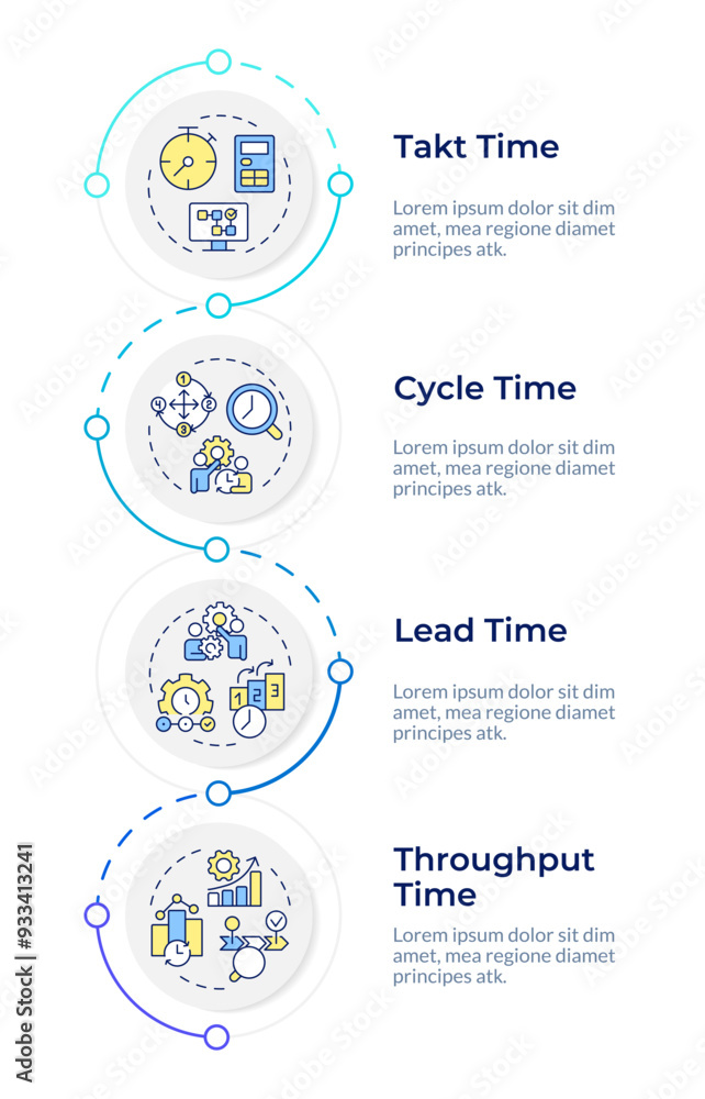 Agile management metrics infographic design template. Workload ...