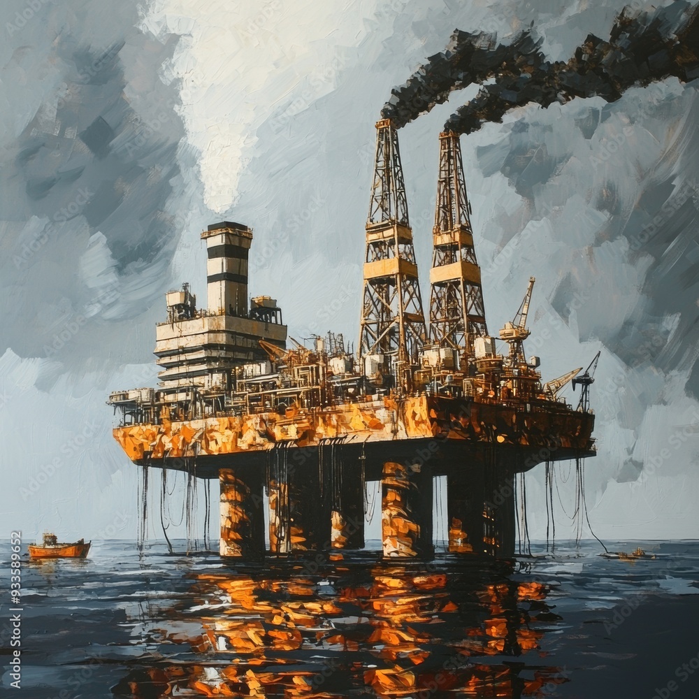 7. Oil price increase and supply and demand, showcasing the role of ...